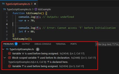Typescript Let Vs Var Key Differences With Examples