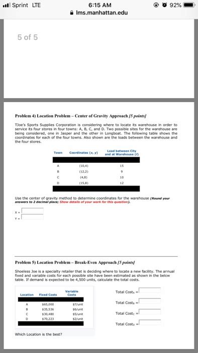 Solved 92 Sprint Lte 6 5 Of 5