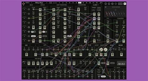 Sugar Bytes Nest Séquenceur Midi Logiciel Basé Sur La Logique Et Les