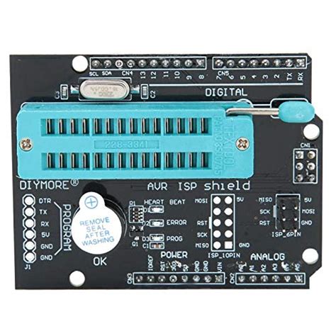 Programmer Expansion Board Buring Programer Avr Isp Shield Burning Burn Bootloader Programmer