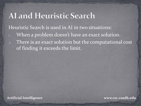 Ppt Heuristic Search Powerpoint Presentation Free Download Id6111926
