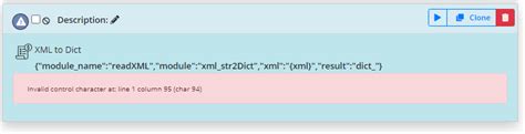 Python Invalid Control Character On Readxml Module Rocketbot Stack