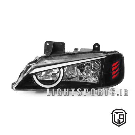 چراغ جلو اسپرت پژو پارس طرح انگری لایت اسپرت