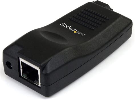 Amazon Com StarTech Com 10 100 1000 Mbps Gigabit 1 Port USB 2 0 Over IP Device Server Adapter
