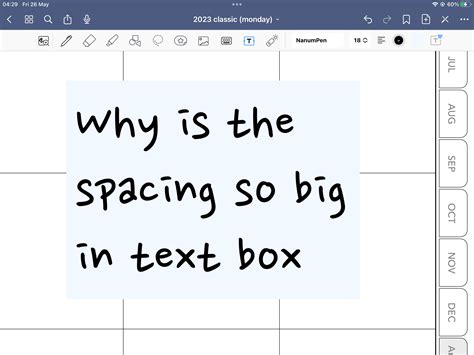 Text Box Spacing Too Big Ideas For Improving GoodNotes