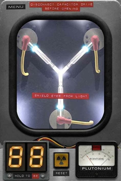 Condensador De Flujo Flux Capacitor Capacitor Back To The Future