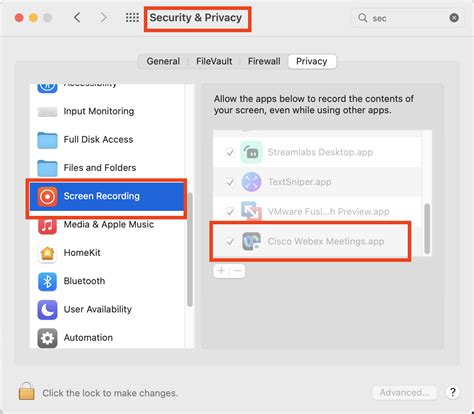 Screen Sharing And Viewing Not Working On Webex Teams For Mac M1 Cisco Community