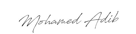89 Mohamed Adib Name Signature Style Ideas Fine Online Autograph