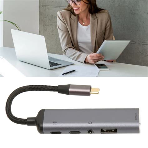 Usb C Docking Station All In One Adapter Type C To Pd W Usb Usb Typ Hb Picclick Au