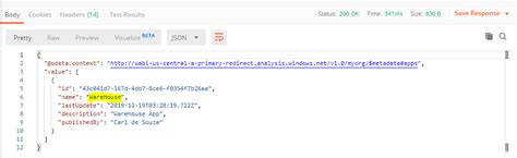 How To Call The Power Bi Rest Api From Postman Carl De Souza