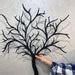 Tree Wall Decor Wall Mount Hanger Branch Steel Coat Hooks Hanger Wall Clothes Rack With Hook