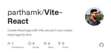 GitHub Parthamk Vite React Create React App With Vite We Don T Use Create React App For This