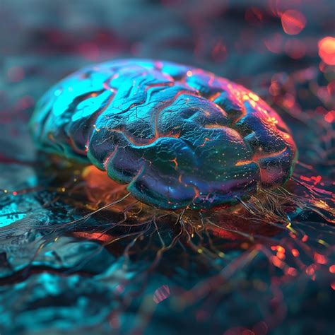 Premium Ai Image Neural Network Transforming Into Human Brain 3d