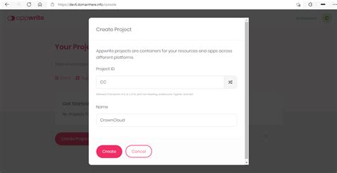 Crowncloud Wiki How To Install Appwrite With Docker On Ubuntu 20 04