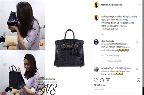 Pantas Saja Tak Malu Mengaku 'Nyicil', Ternyata Segini Harga Tas Pemberian Raffi Ahmad untuk ...