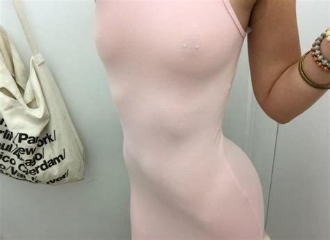 Pineapplebrat Pierced Nipples In A See Through Dress Pic