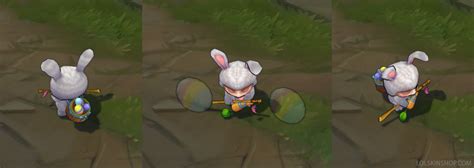 Cottontail Teemo League Of Legends Skin Lol Skin