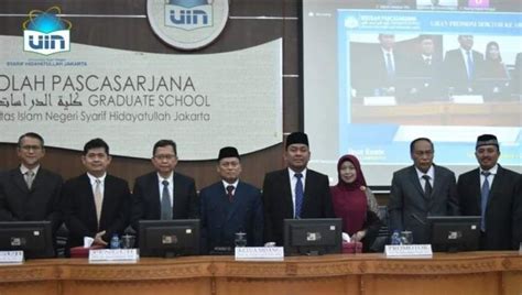 Wakil Ketua Pwm Sumut Ihsan Rambe Raih Doktor Di Uin Syarif