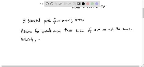 Two Paths In A Graph Are Called Edge Disjoint If They Have No Edges In Common Show That In Any