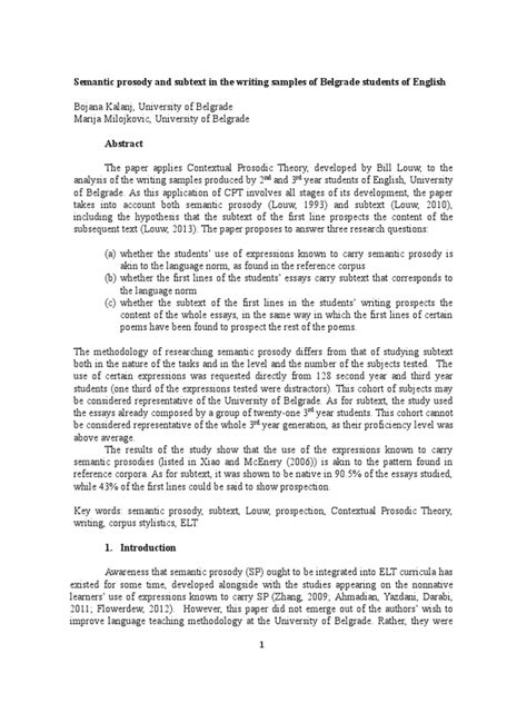 Clasroom Use Corpora Pdf Question English Language