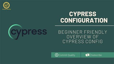 Cypress Configuration Made Easy Youtube