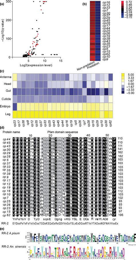 Expression And Sequence Analysis Of 23 Cuticular Protein Cp Genes