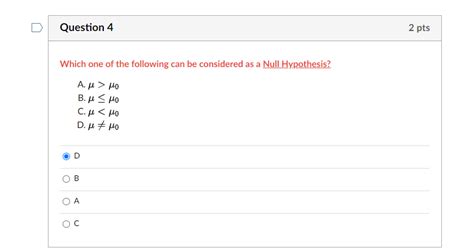 solved question 4which one of the following can be