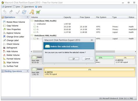 How To Delete A Partition Volume With Disk Partition Expert Macrorit Com