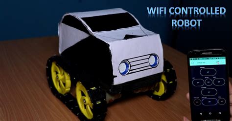 How To Make A Wifi Controlled Robot By Blynk App
