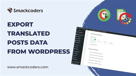 Export Translated Posts Data From Wordpress Wp Ultimate Csv Importer And Polylang Youtube