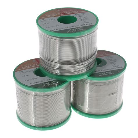 Sc4100 Sac0307 35 No Clean Solder Wire Solder Connection