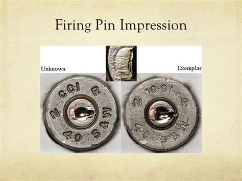 Bullet And Toolmark Analysis