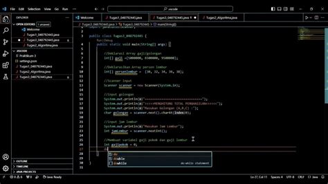 Tugas 3 Algoritma Pemrograman Ut Youtube