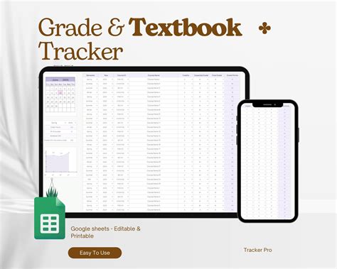 Grade Tracker Spreadsheet Gpa Calculator College And University
