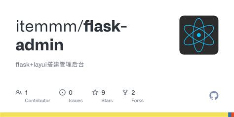 Github Itemmm Flask Admin Flask Layui