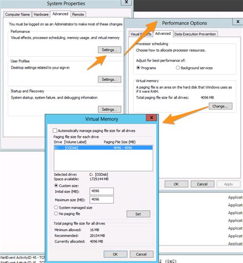 Performance Pagefile And Disk Space Monitoring On Server 2012 Server Fault