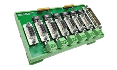 Phoenix Contact Seagate S0009258 S0009257 Rs232 Db25 Db9 Splitter Transmitter Used Motion