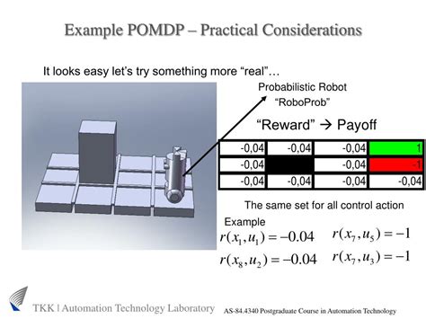 Ppt Partially Observable Markov Decision Process Chapter 15 And 16
