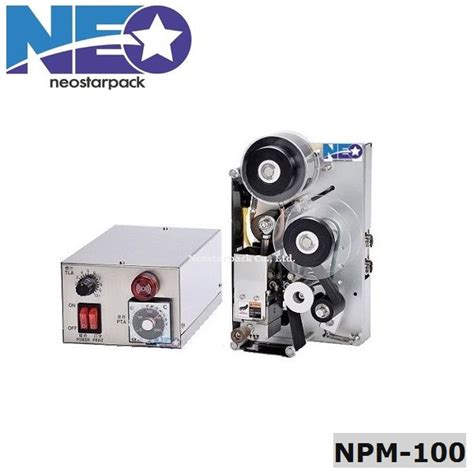 Hot Ink Roll Date Coder Npm 100 新碩達瓶裝系統科技股份有限公司