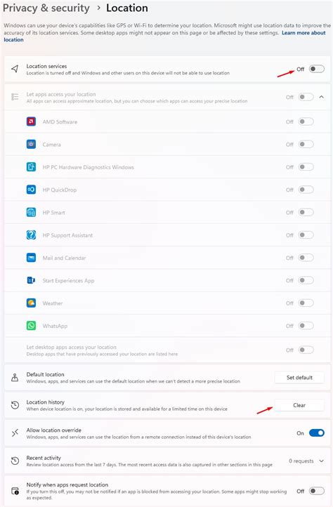 microsoft to remove the location history feature in windows cybernoz