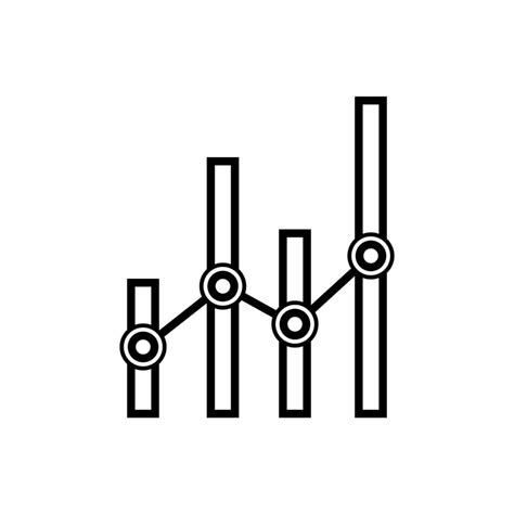 Bar Chart Analysis Icon Vector Vector Art At Vecteezy