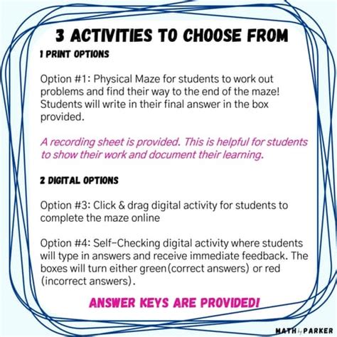 Evaluating Functions Using Function Notation Maze Print And Digital Activity