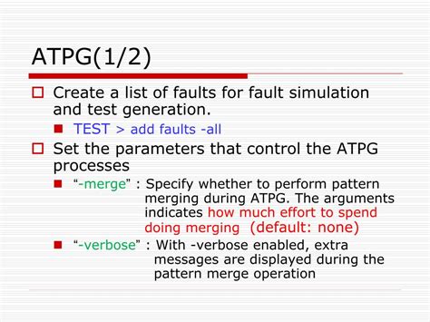 ppt lab1 scan chain insertion and atpg powerpoint presentation free