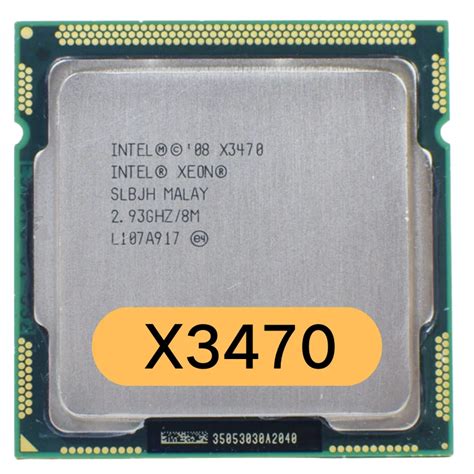 Intel Xeon X3470 2 933 Ghz Quad Core Oito Thread 95w Processador Cpu 8m 95w Lga 1156 Aliexpress