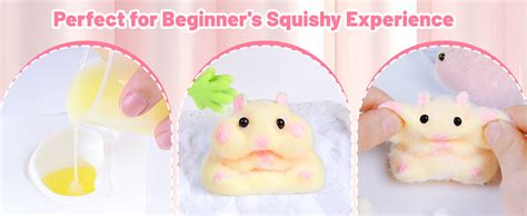 Tecmiyo Taba Squishy Kit Make Your Own Super Soft Diy Squishies With 1 1 Ab Liquid