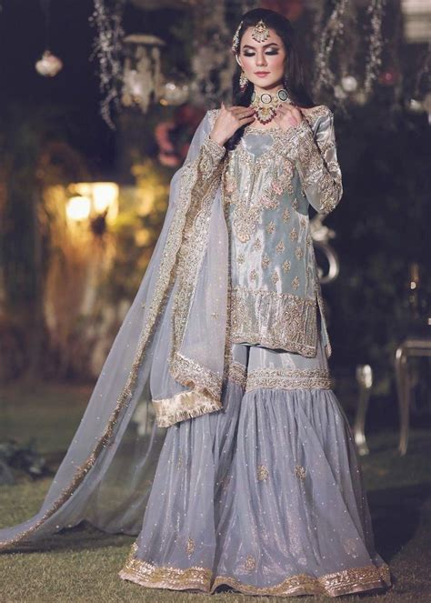 Super Latest Gorgeous Wedding Gharara And Sharara Dresses Designs Ideas