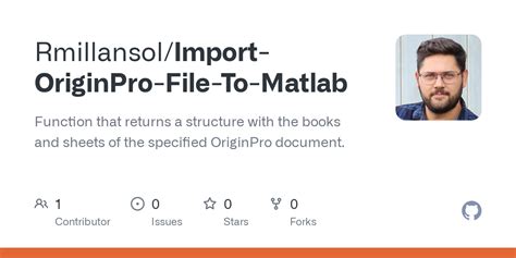 GitHub Rmillansol Import OriginPro File To Matlab Function That