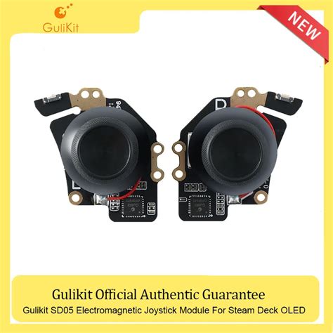 Gulikit Joystick Electromagn Tico Para Cubierta De Vapor M Dulo OLED Patentado Sin Deriva Para