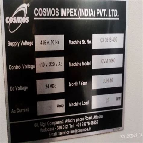 Cosmos Vmc At ₹ 2500000 Five Axis High Speed Machine In Mumbai Id