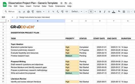 Dissertation Project Plan Template Free Download Grad Coach Dissertation Project Plan Template Free Download Grad Coach